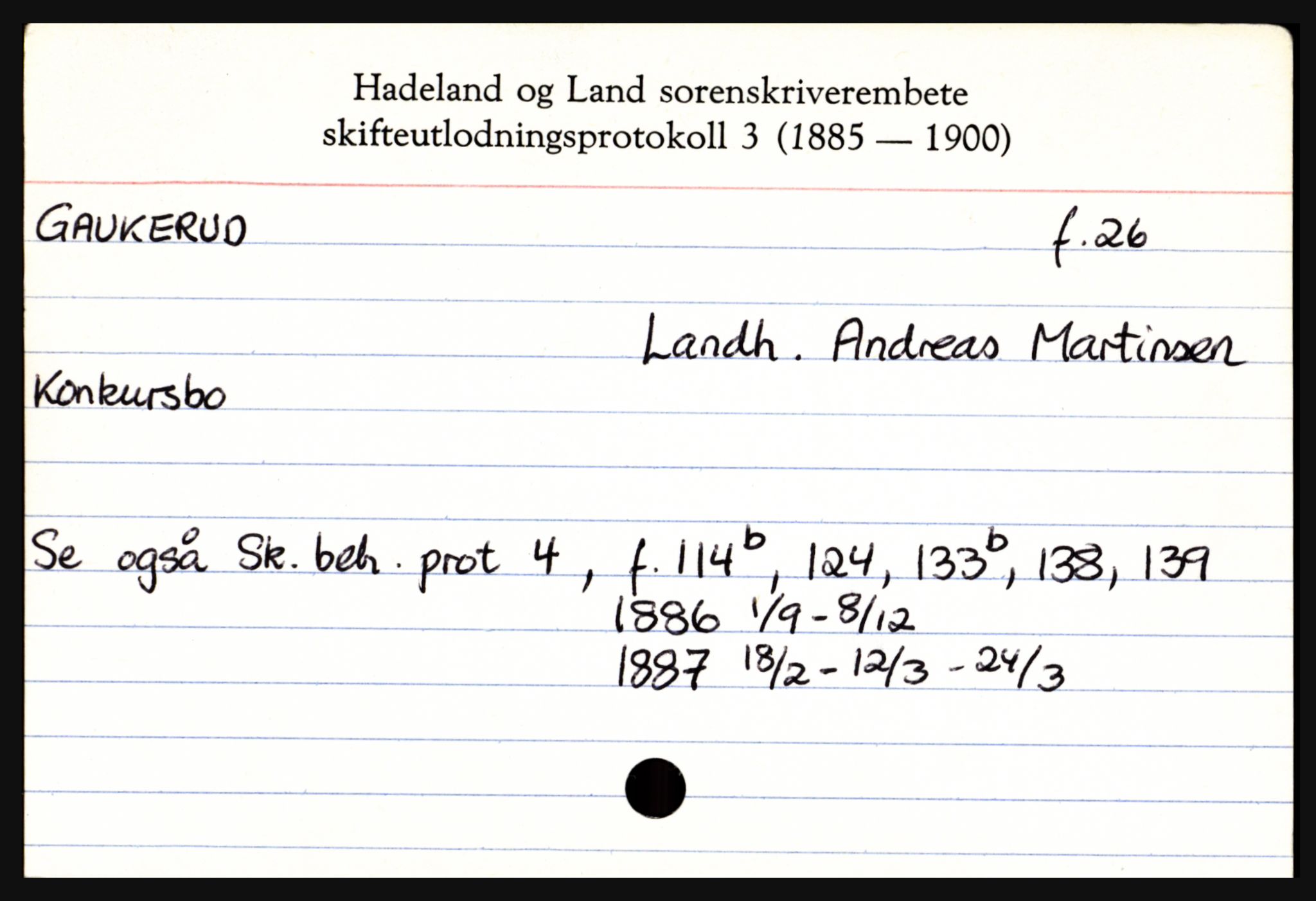 Skiftemateriale: Hadeland og Land tingrett, AV/SAH-TING-010/J, 1659-1900, s. 2025 - Skanna ...